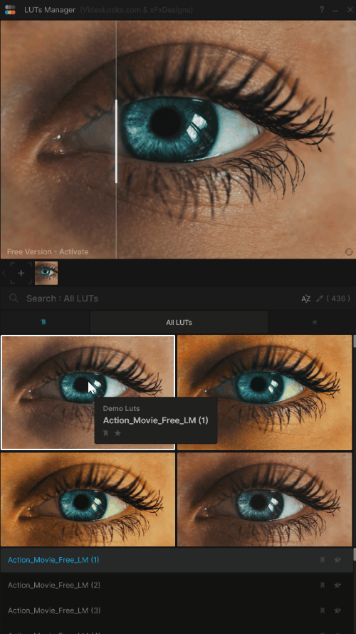 LUTs-Manager Documentation